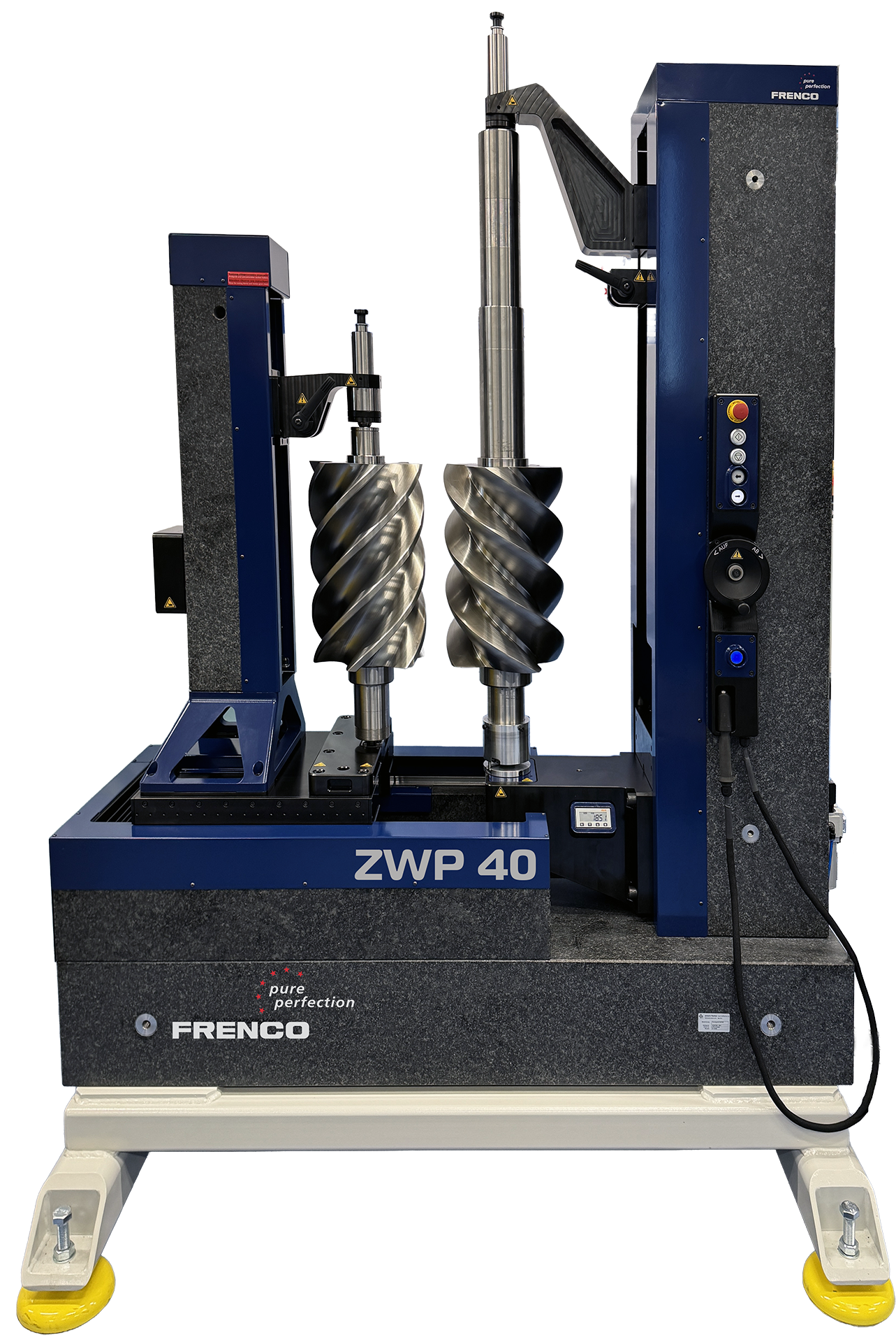 Double Flank Test Machines | FRENCO - Master Gears, Spline Gauges, Gear ...